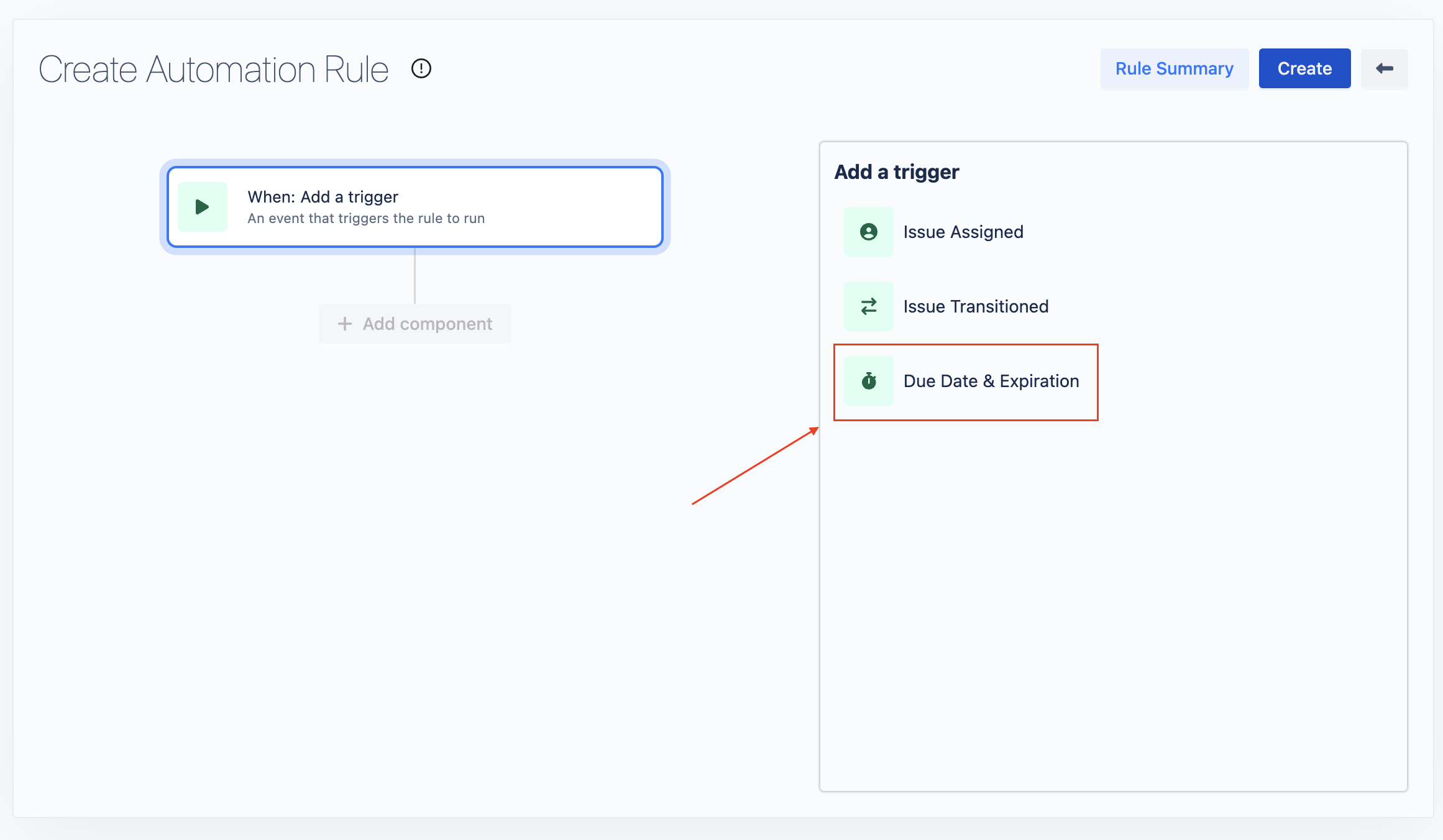 Create a Jira Issue for Upcoming License Termination